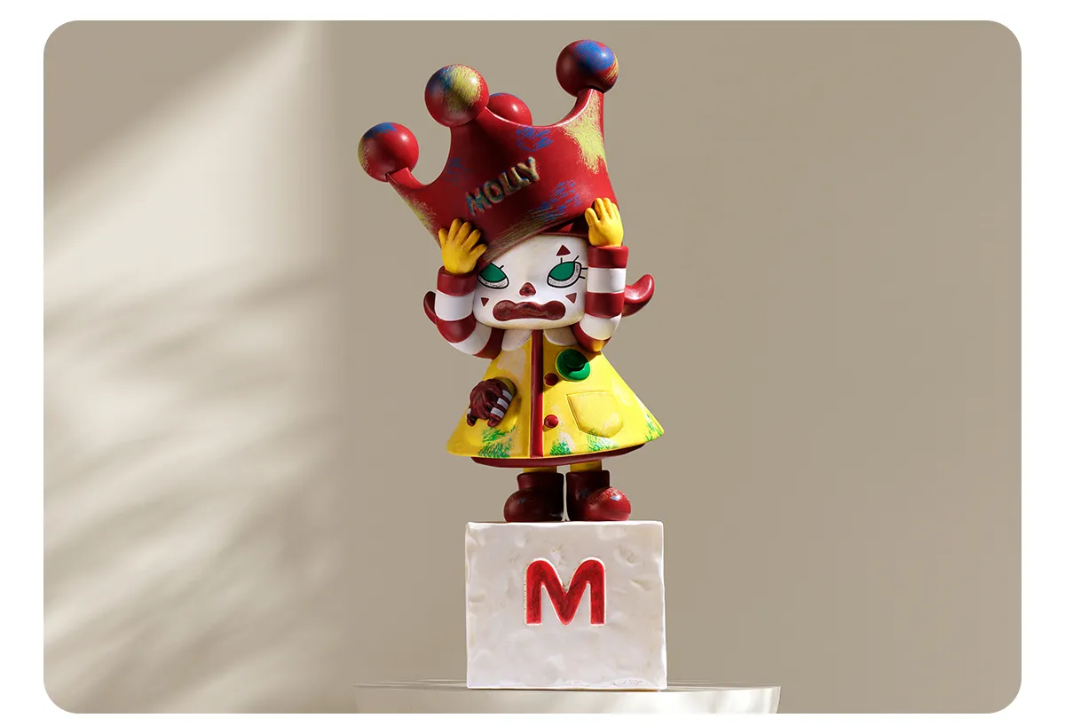 MOLLY Anniversary Statues Classical Retro 2 Series Figures - POP MART ...