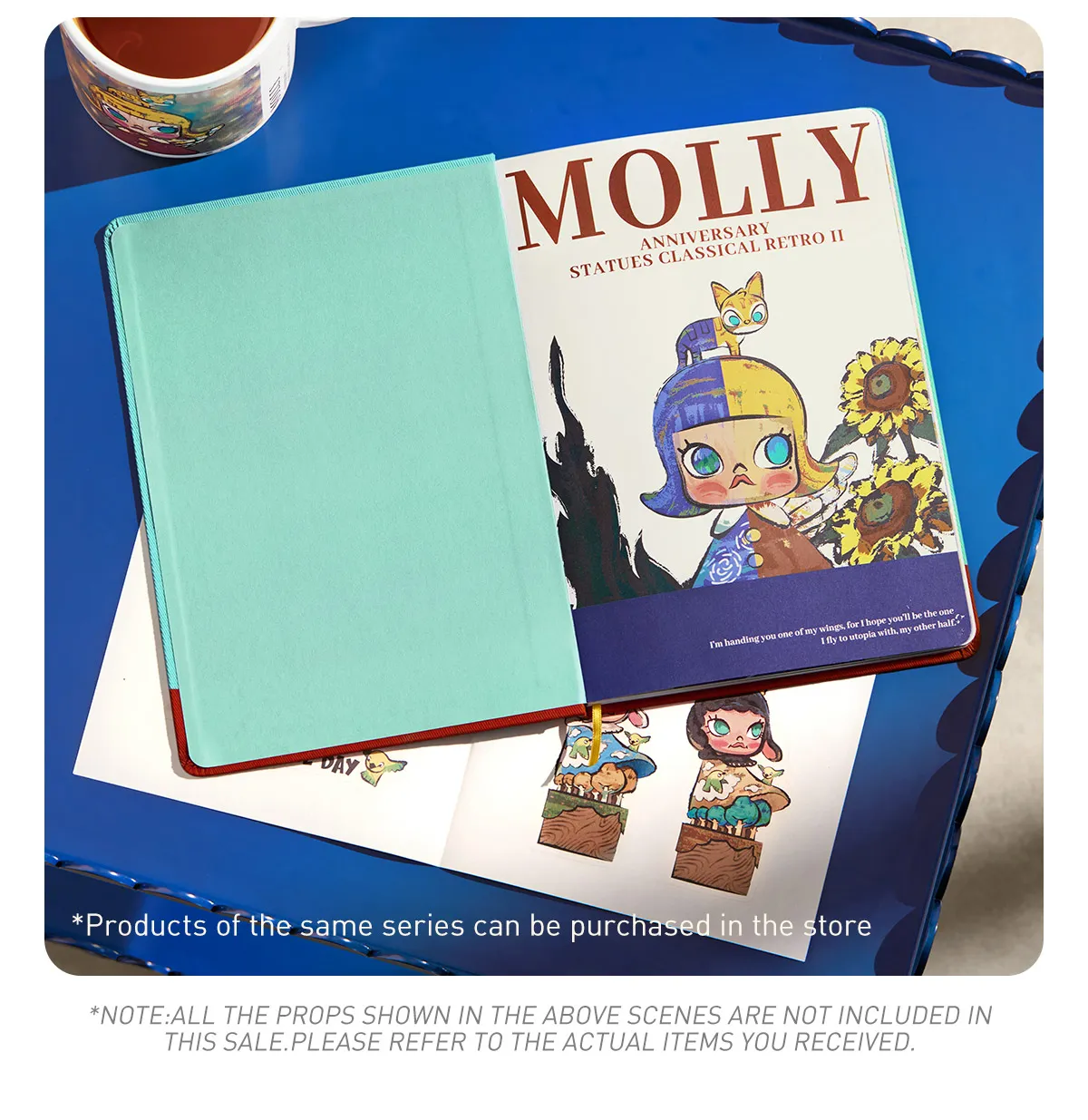 MOLLY Anniversary Statues Classical Retro 2 Series-Notebook - POP MART ...