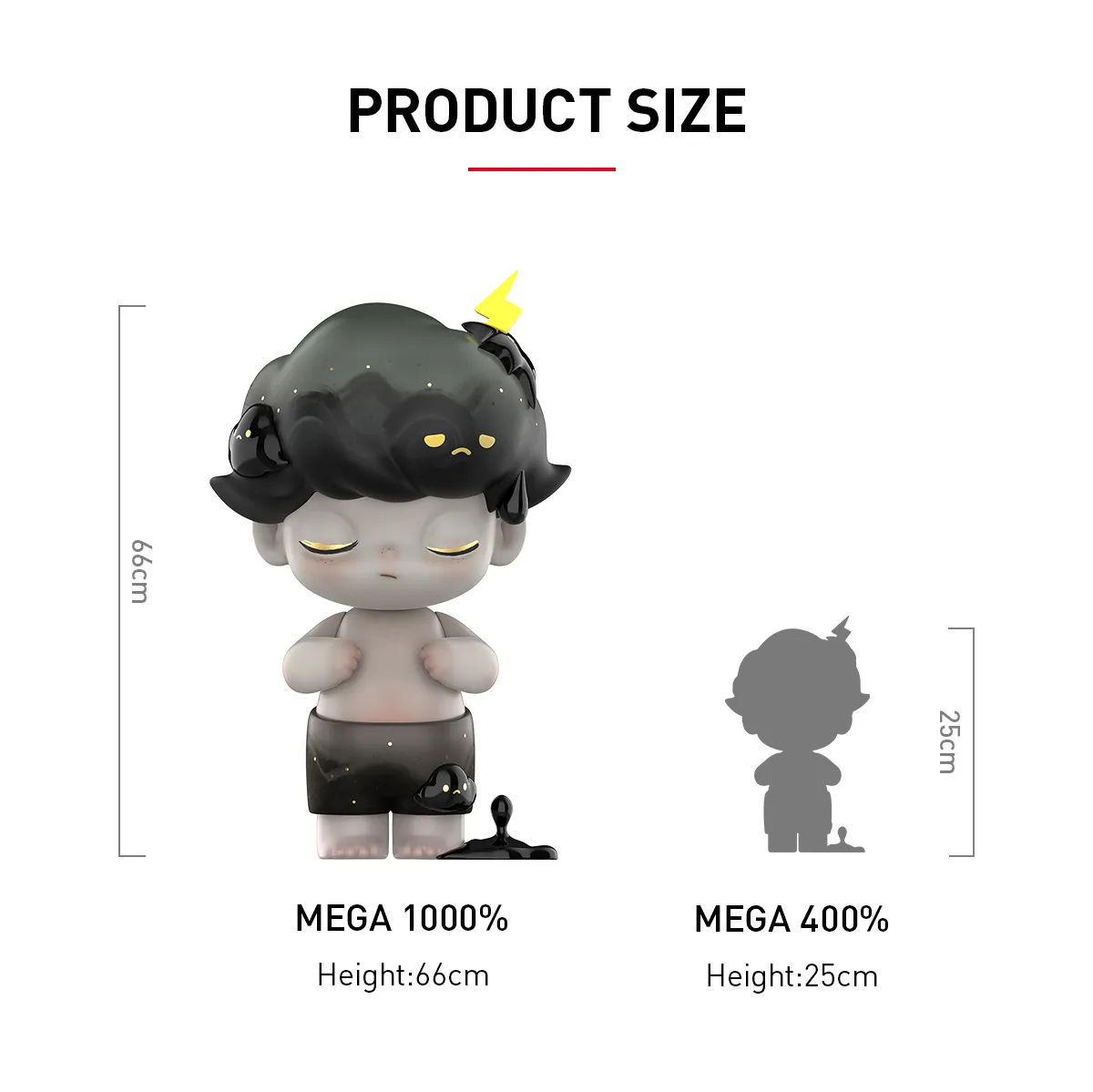 MEGA JUST DIMOO 1000% A Thunder Shower - POP MART (South Korea)