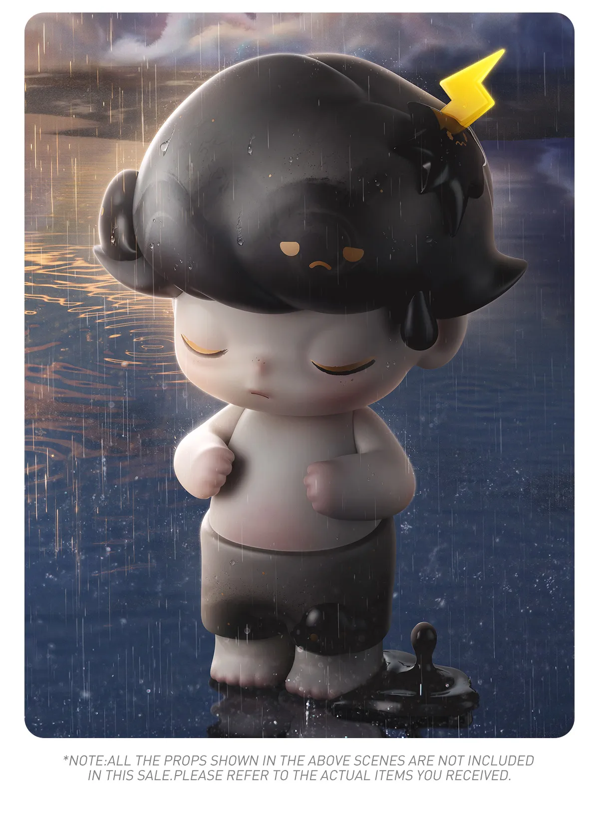 MEGA JUST DIMOO 400% A Thunder Shower - POP MART (South Korea)