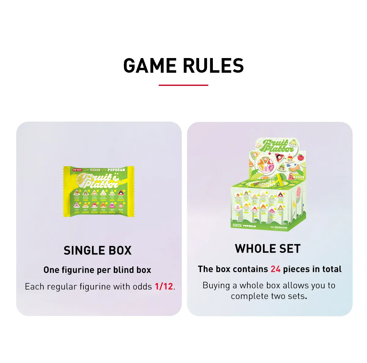 POP BEAN Fruit Platter Series - POP MART (Japan)