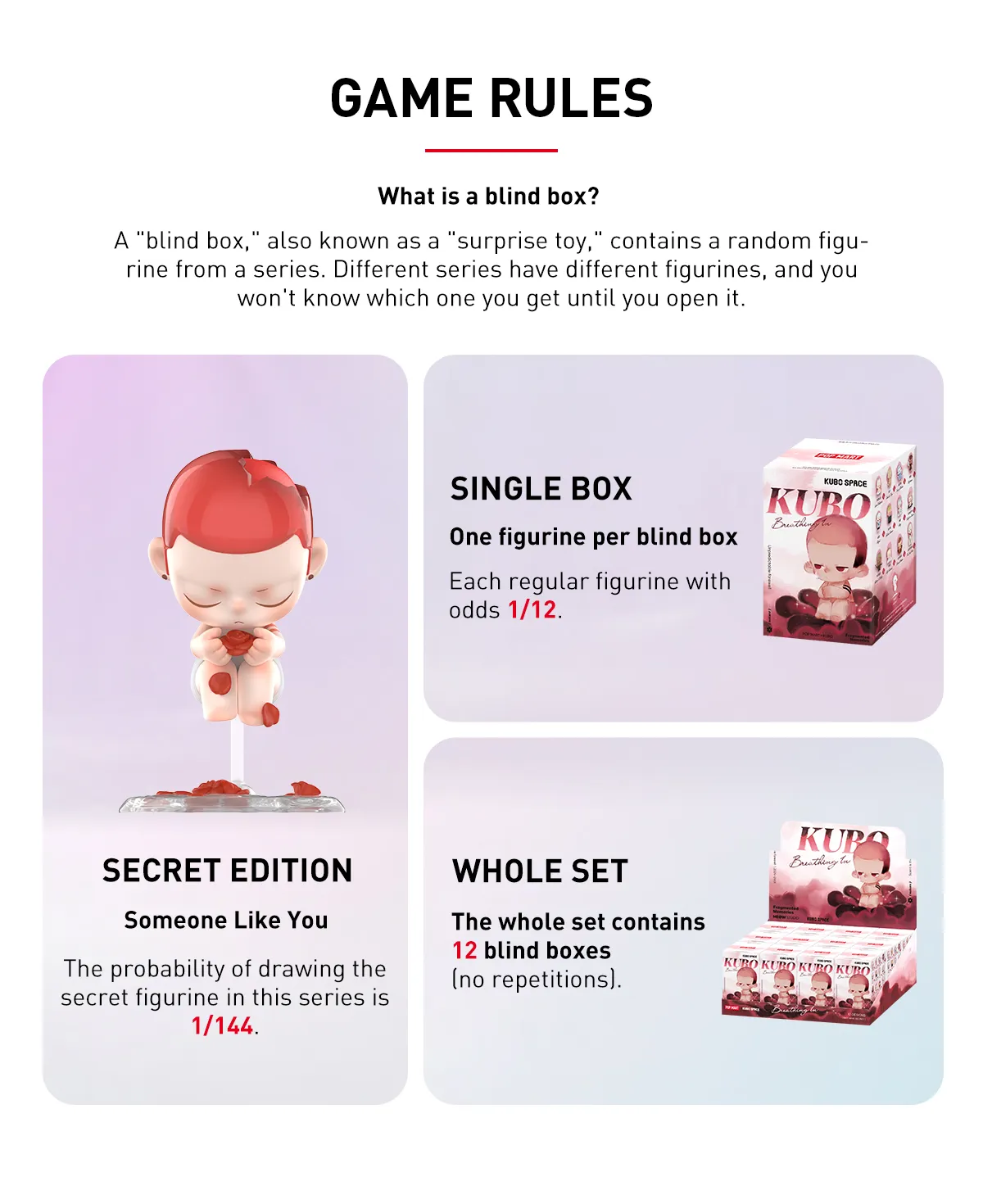 KUBO Breathing In Series Figures - POP MART (France)