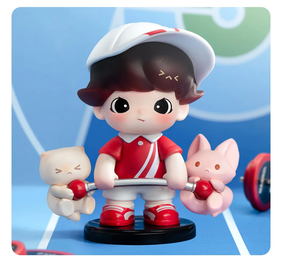 DIMOO I Can Make It Figure-Red Ver. - POP MART (Japan)