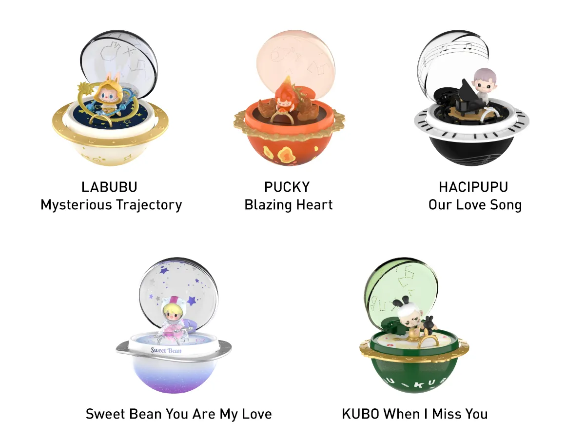 Romantic Ring Box Series 3 Scene Sets - POP MART (Indonesia)