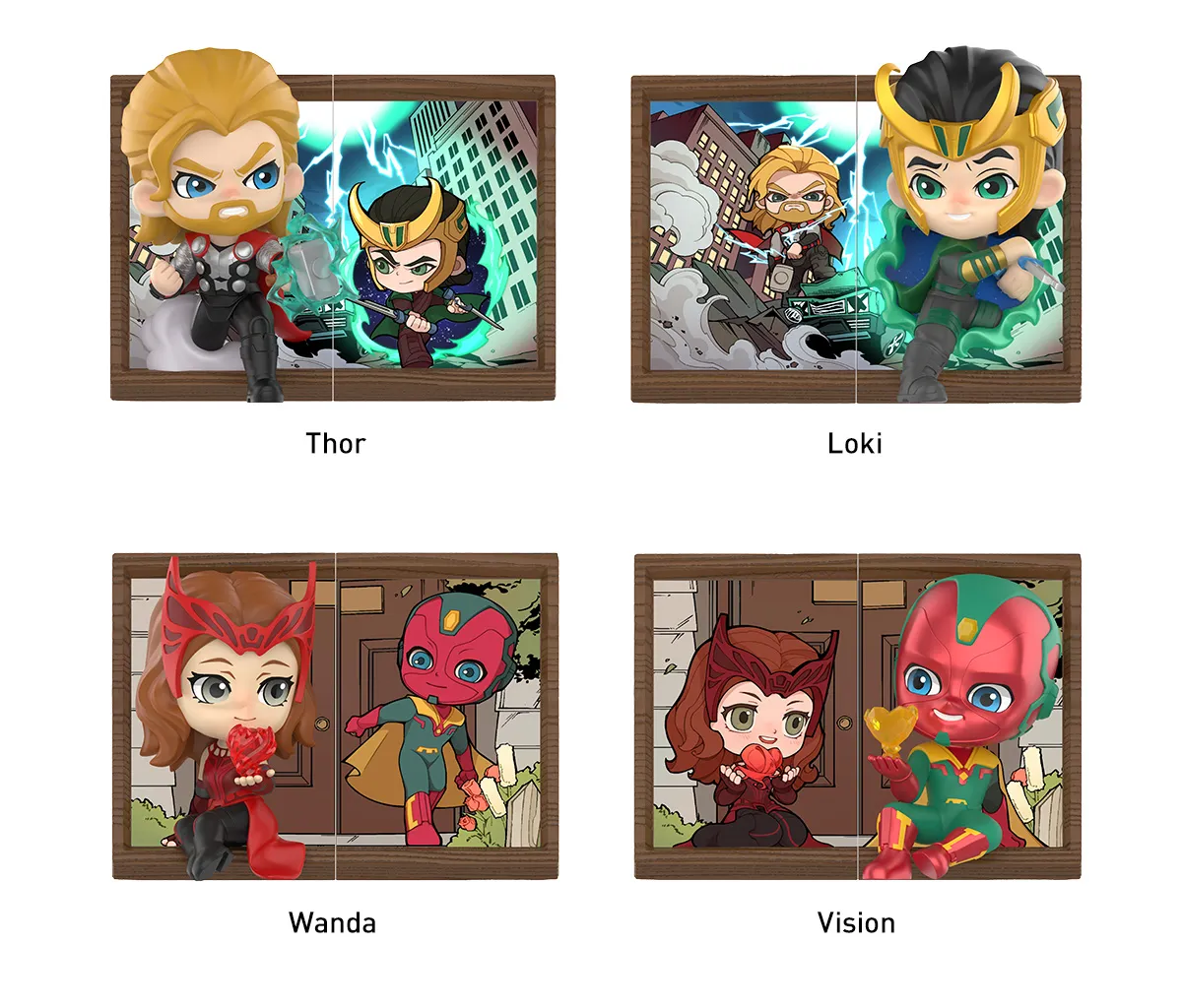 Marvel Photo Frame Series Figures - POP MART (Vietnam)