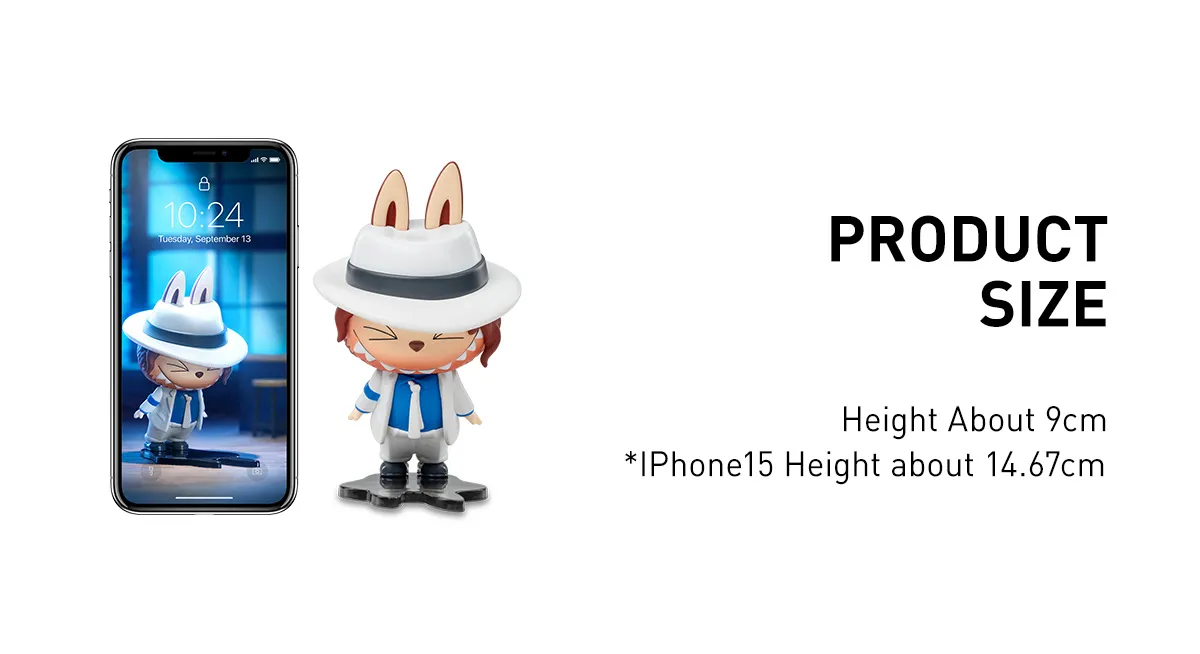 LABUBU Superstar Dance Moves Figure - POP MART (Singapore)