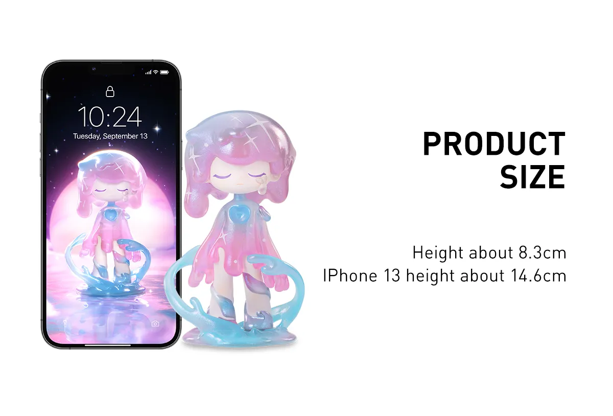 AZURA White Night Galaxy Figure - POP MART (Australia)