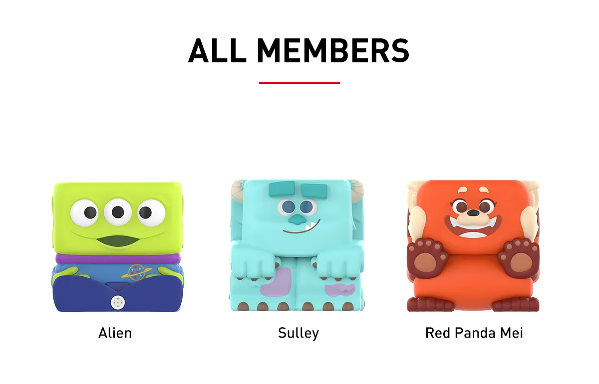 Disney/Pixar POP CUBE-3 Series Figures - POP MART (Czech Republic)