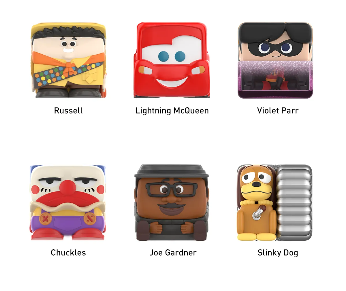 Disney/Pixar POP CUBE-1 Series Figures - POP MART (South Korea)