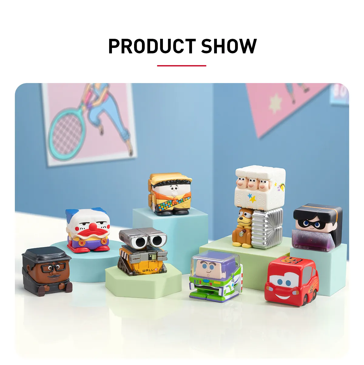 Disney/Pixar POP CUBE-1 Series Figures - POP MART (Hong Kong, China)