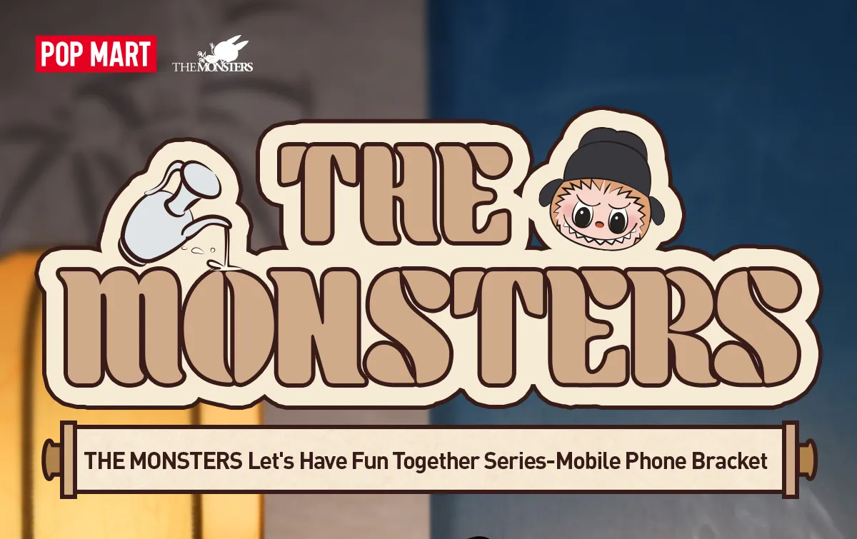 THE MONSTERS Let's Have Fun Together Series-Mobile Phone Bracket - POP ...