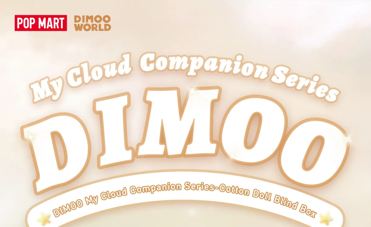 DIMOO My Cloud Companion Series-Cotton Doll Blind Box - POP MART (Malaysia)