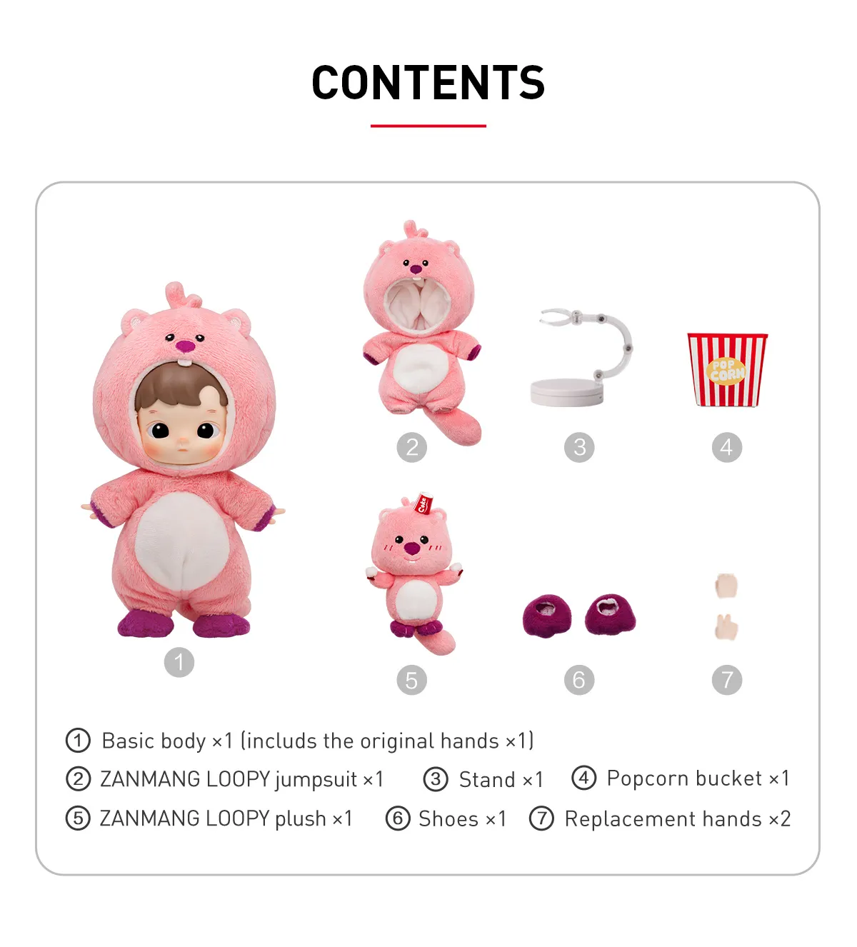 HACIPUPU × ZANMANG LOOPY Action Figure - POP MART (Australia)