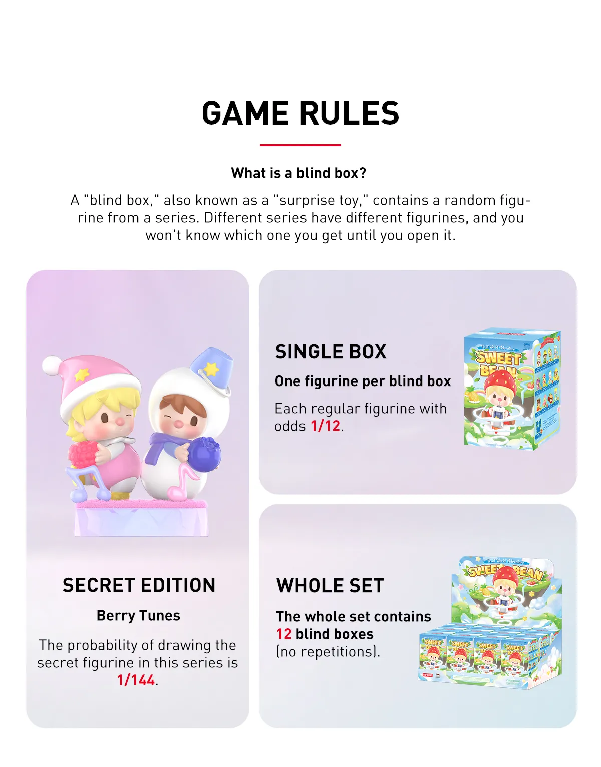 Sweet Bean Fruit World Adventure Series Figures - POP MART (Singapore)
