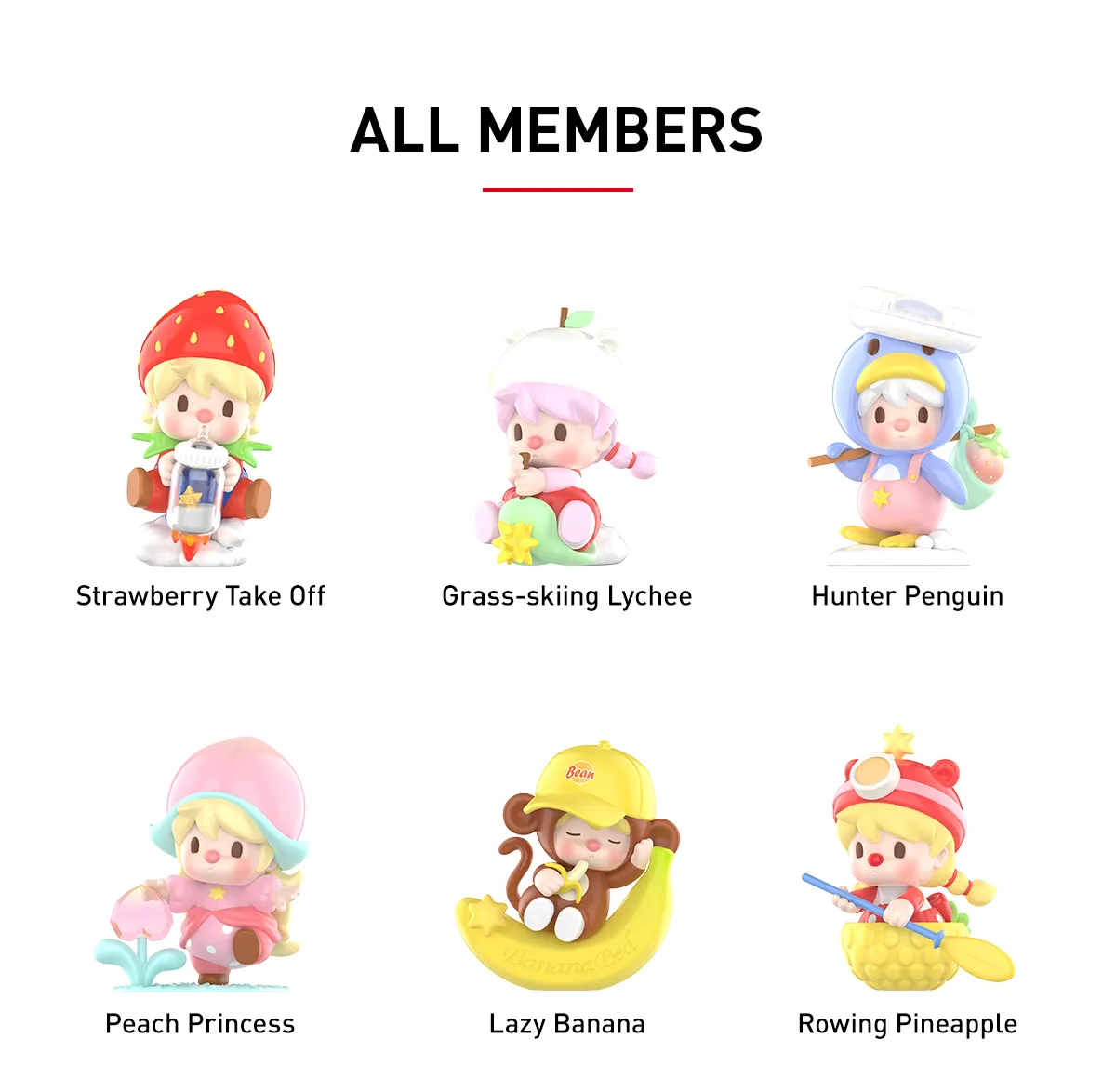 Sweet Bean Fruit World Adventure Series Figures - POP MART (Singapore)