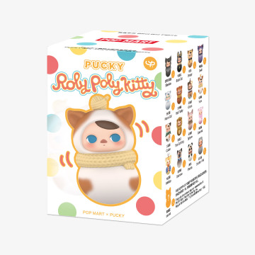 PUCKY Roly-Poly Kitty Series Figures - POP MART (Singapore)