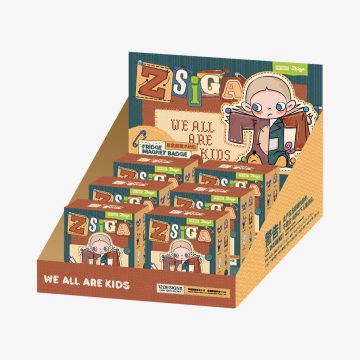 Zsiga We All Are Kids Series-Fridge Magnet Badge Blind Box - POP MART ...