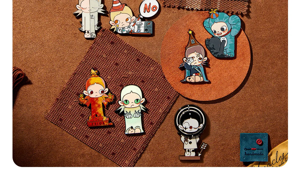 Zsiga We All Are Kids Series-Fridge Magnet Badge Blind Box - POP MART ...