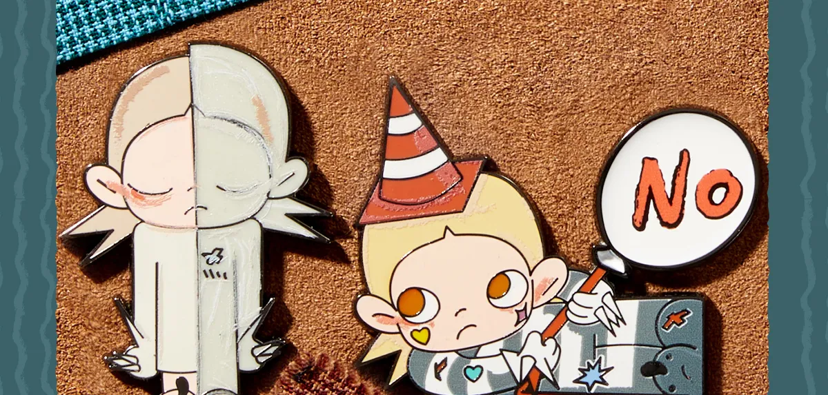 Zsiga We All Are Kids Series-Fridge Magnet Badge Blind Box - POP MART ...