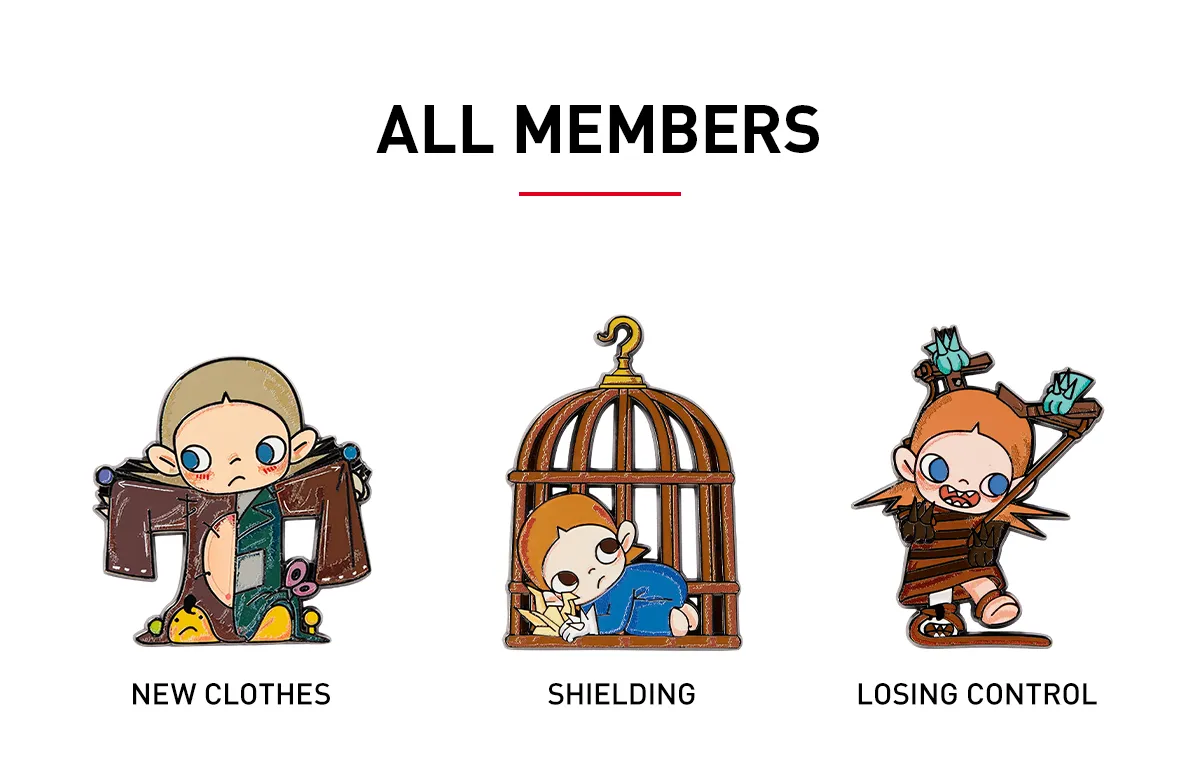 Zsiga We All Are Kids Series-Fridge Magnet Badge Blind Box - POP MART ...