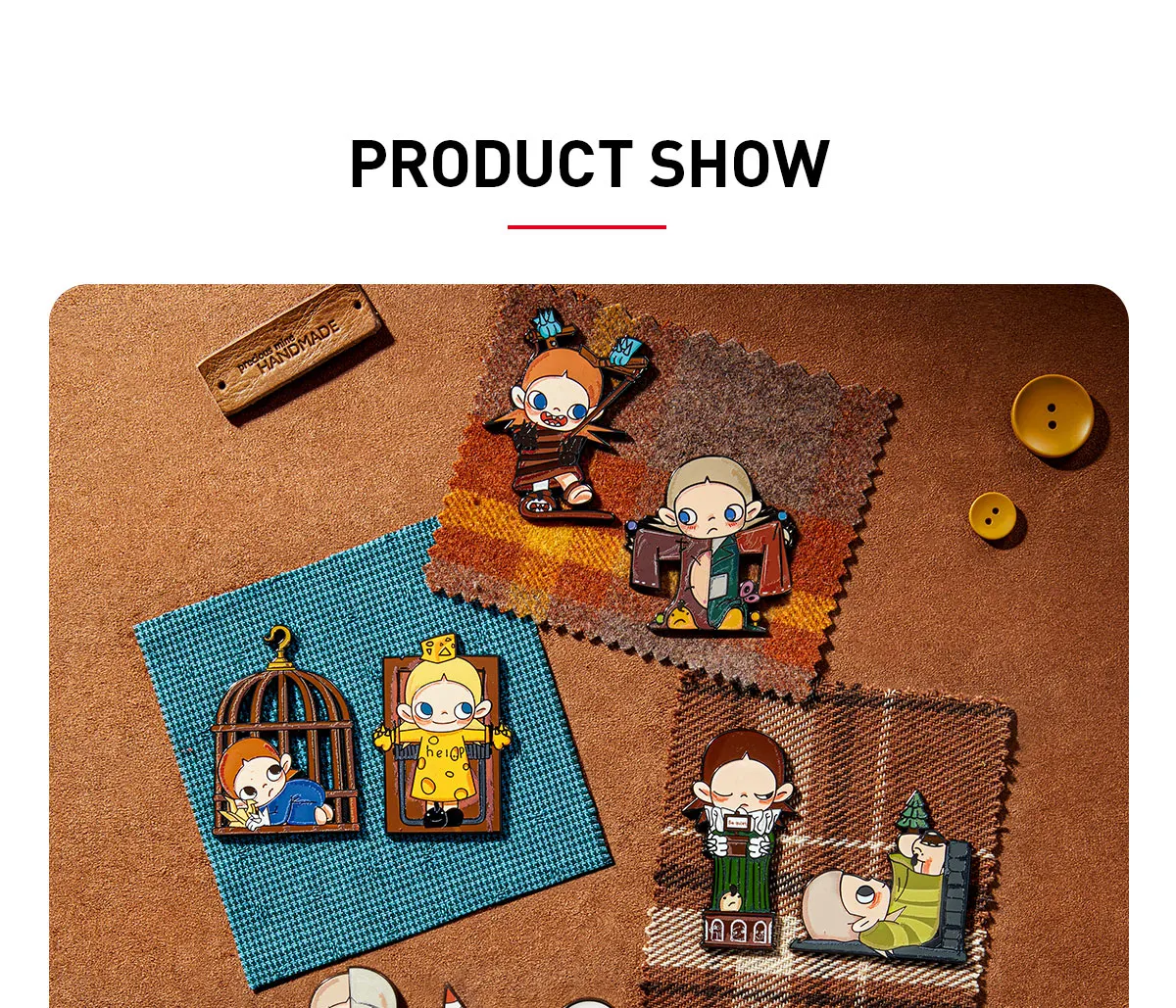 Zsiga We All Are Kids Series-Fridge Magnet Badge Blind Box - POP MART ...