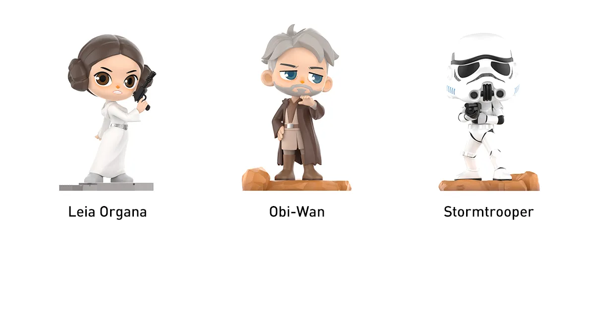 Star Wars Series Figures - POP MART (Denmark)