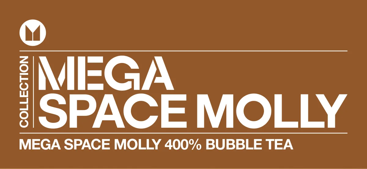MEGA SPACE MOLLY 400% BUBBLE TEA - POP MART (South Korea)