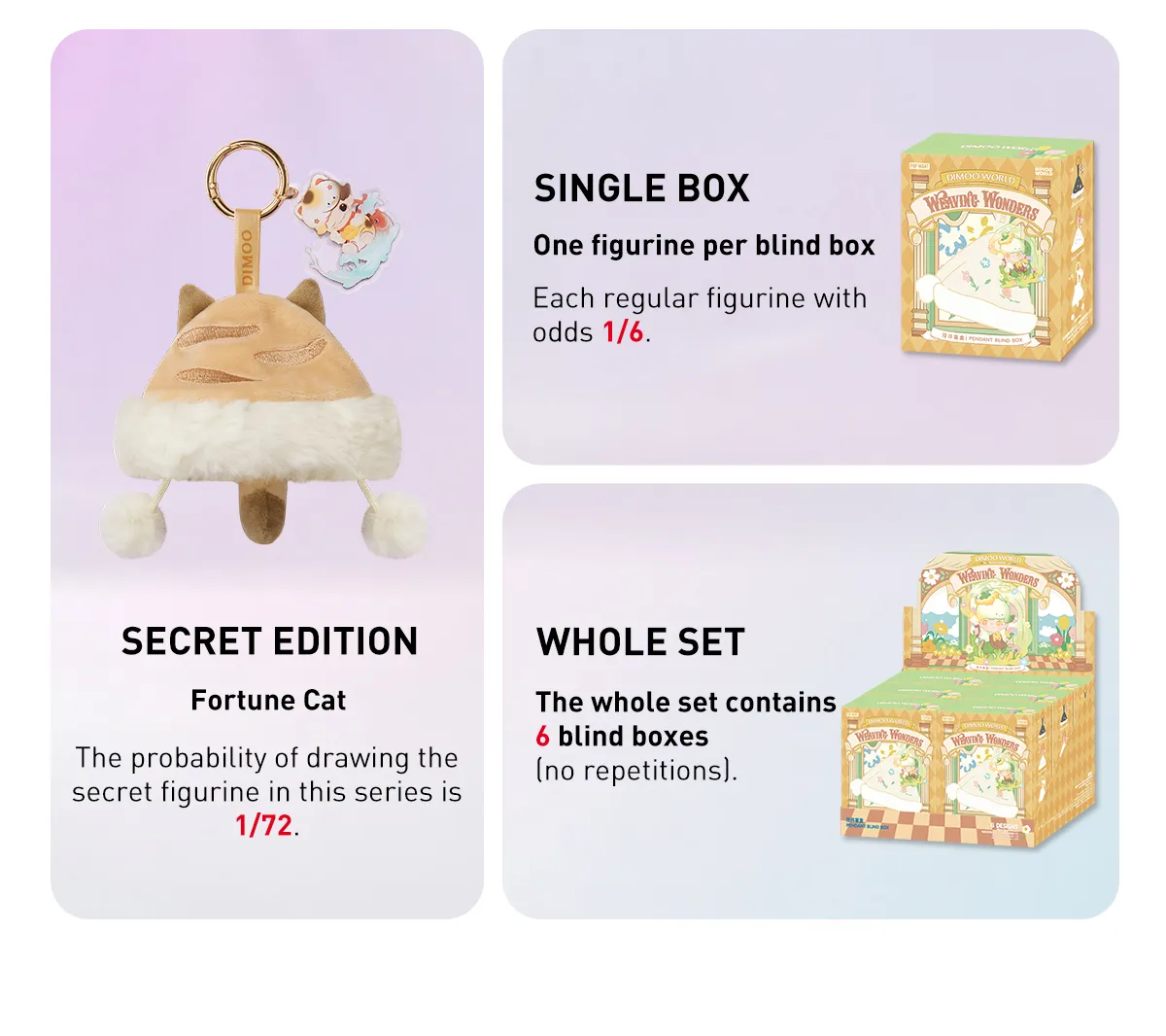 DIMOO Weaving Wonders Series-Pendant Blind Box - POP MART (Singapore)