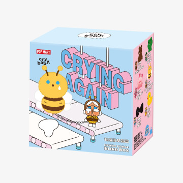 CRYBABY Crying Again Series-Plush Badge Blind Box - POP MART (Philippines)