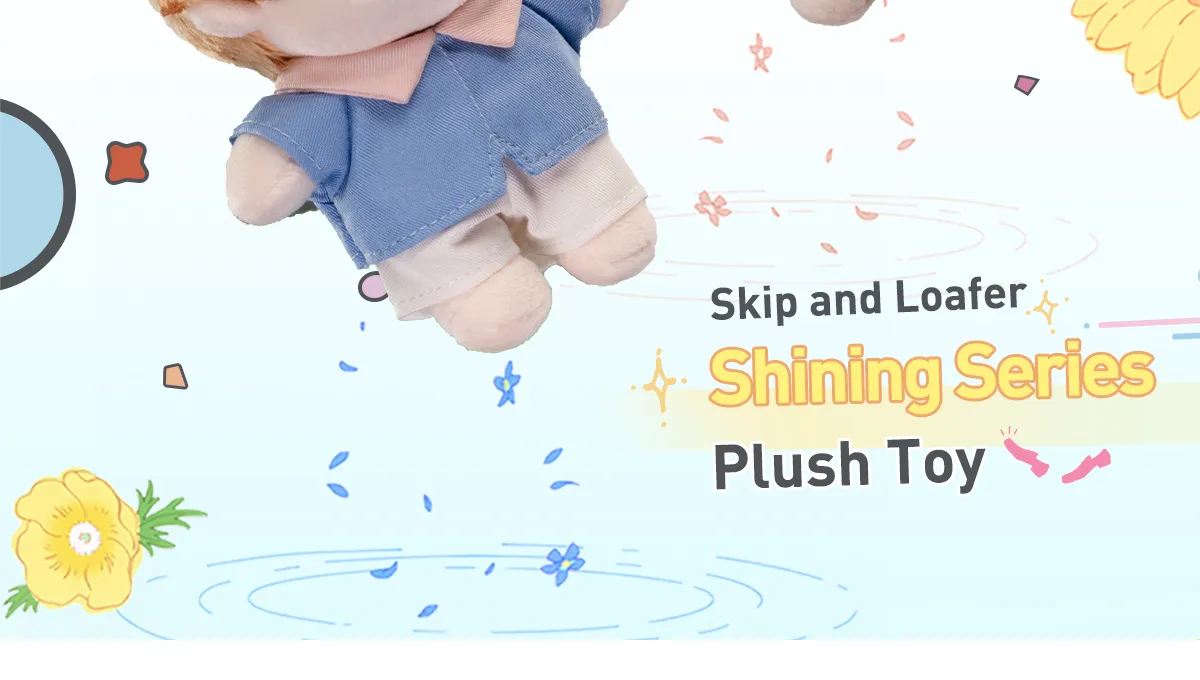 Skip and Loafer-Shining Series Plush Toy - POP MART (Brazil)