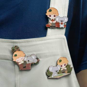 DIMOO ONE DAY WITH KOALA-Badge Blind Box - POP MART (Australia)