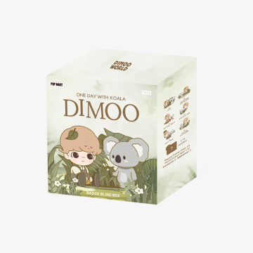 DIMOO ONE DAY WITH KOALA-Badge Blind Box - POP MART (France)