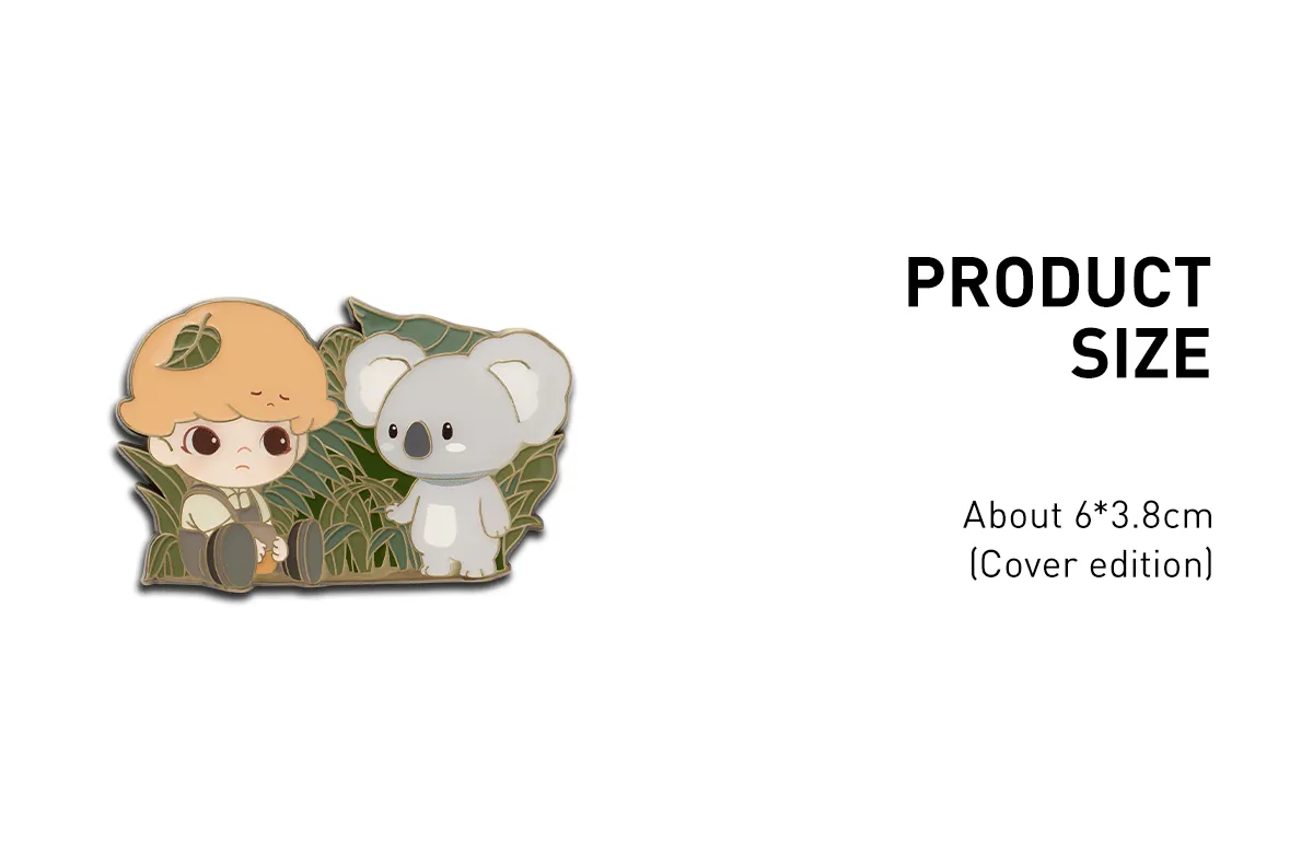 DIMOO ONE DAY WITH KOALA-Badge Blind Box - POP MART (Brazil)