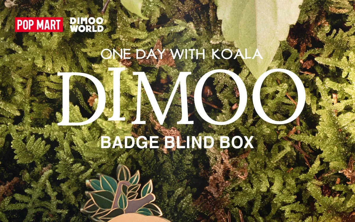 DIMOO ONE DAY WITH KOALA-Badge Blind Box - POP MART (Vietnam)