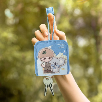 DIMOO ONE DAY WITH KOALA SERIES-Key Case Blind Box - POP MART (South Korea)