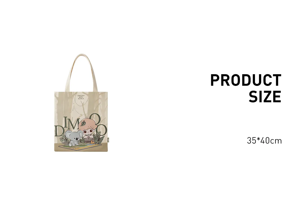 DIMOO ONE DAY WITH KOALA-Canvas Bag - POP MART (Malaysia)
