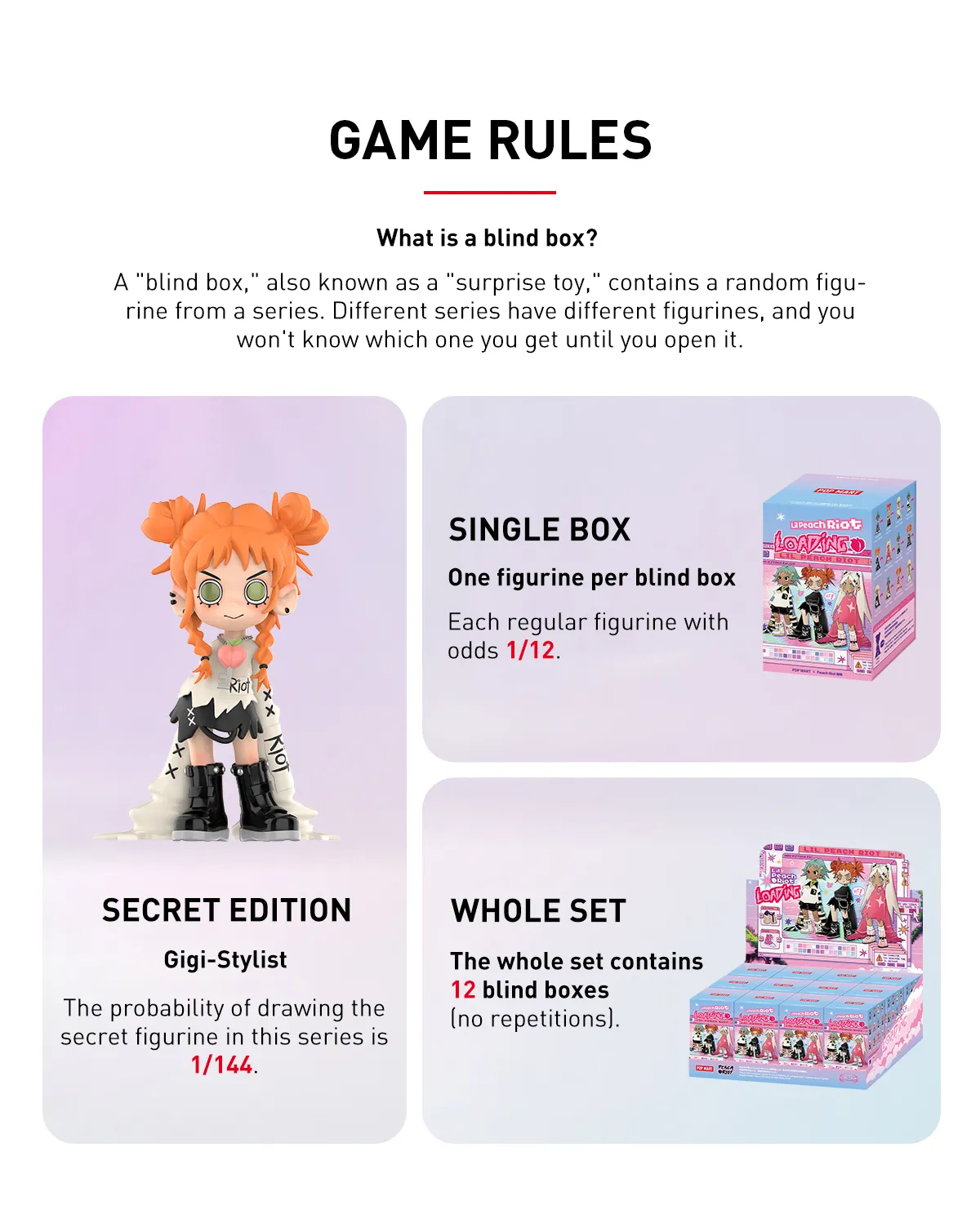 Lil Peach Riot：Loading! Series Figures - POP MART (Australia)