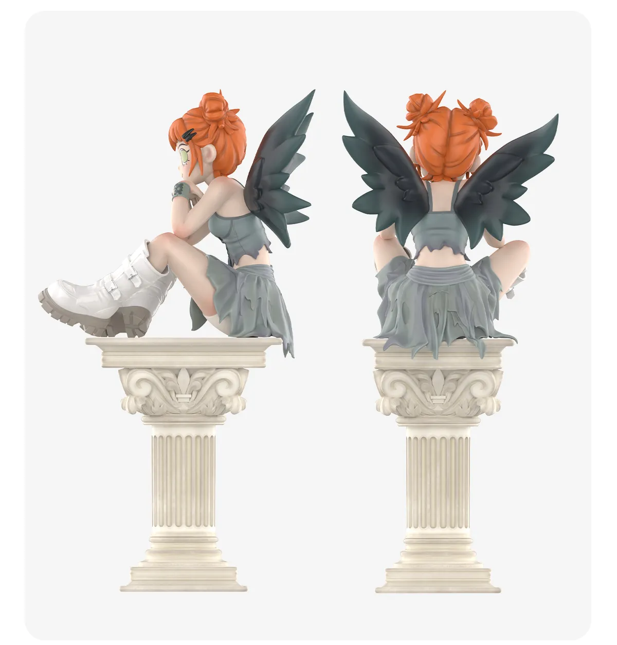 Peach Riot Frankie-Virtues Figurine - POP MART (Macao, China)