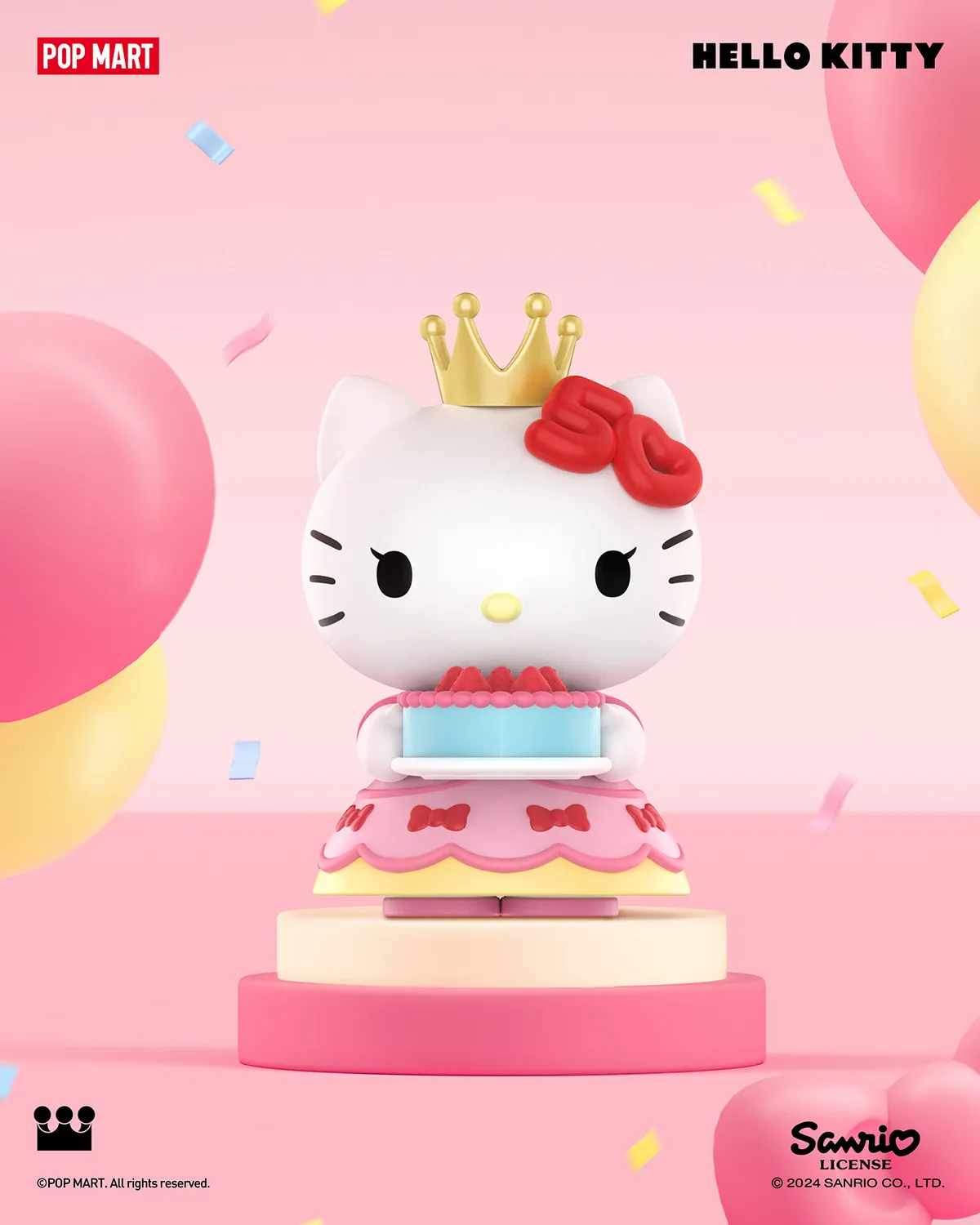 Sanrio characters Hello Kitty 50th Anniversary Series Figures - POP ...