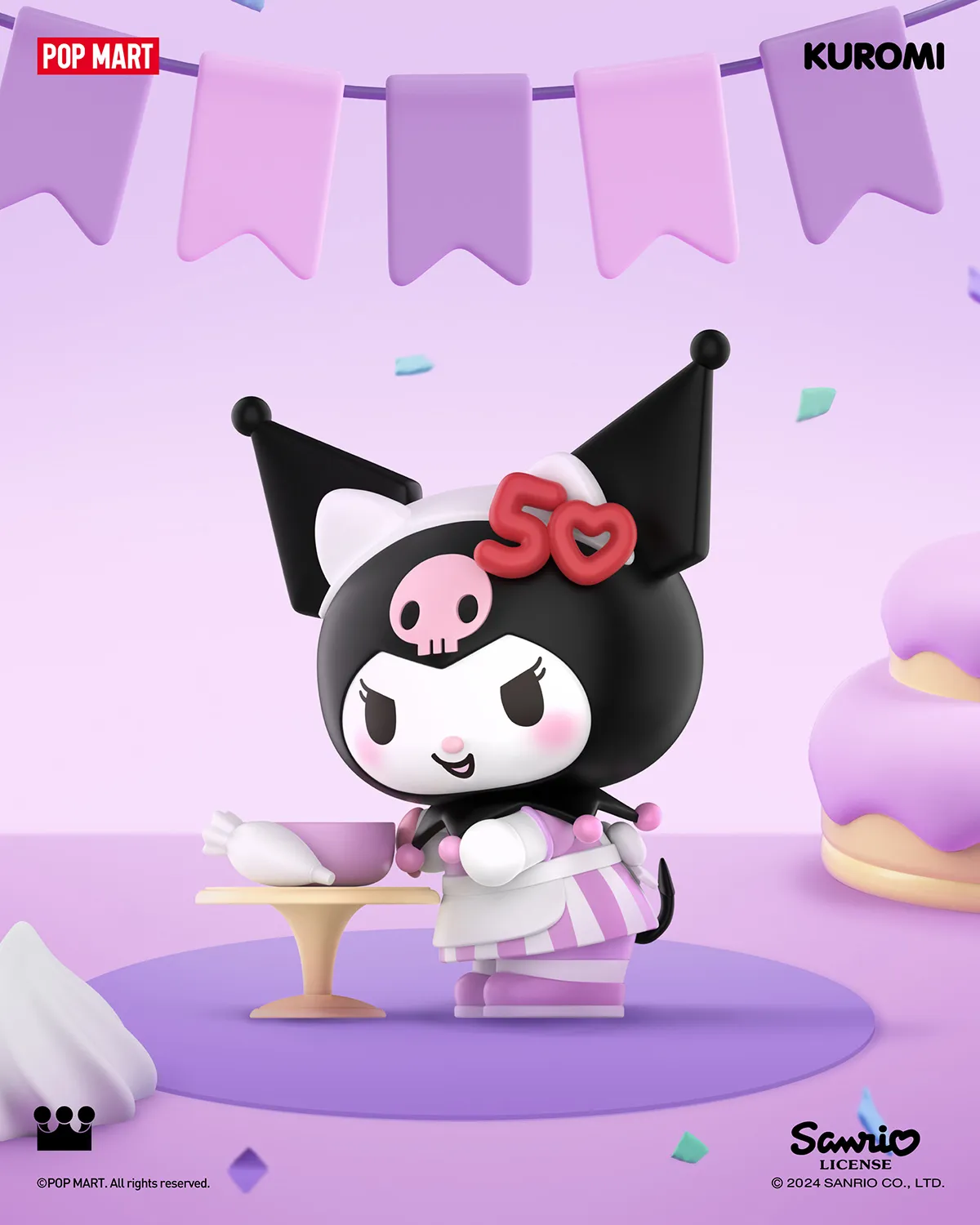 Sanrio characters Hello Kitty 50th Anniversary Series Figures - POP MART (Malaysia)