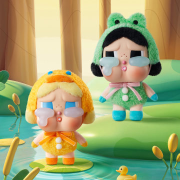 CRYBABY Crying Again Series-Vinyl Face Plush Blind Box - POP MART ...
