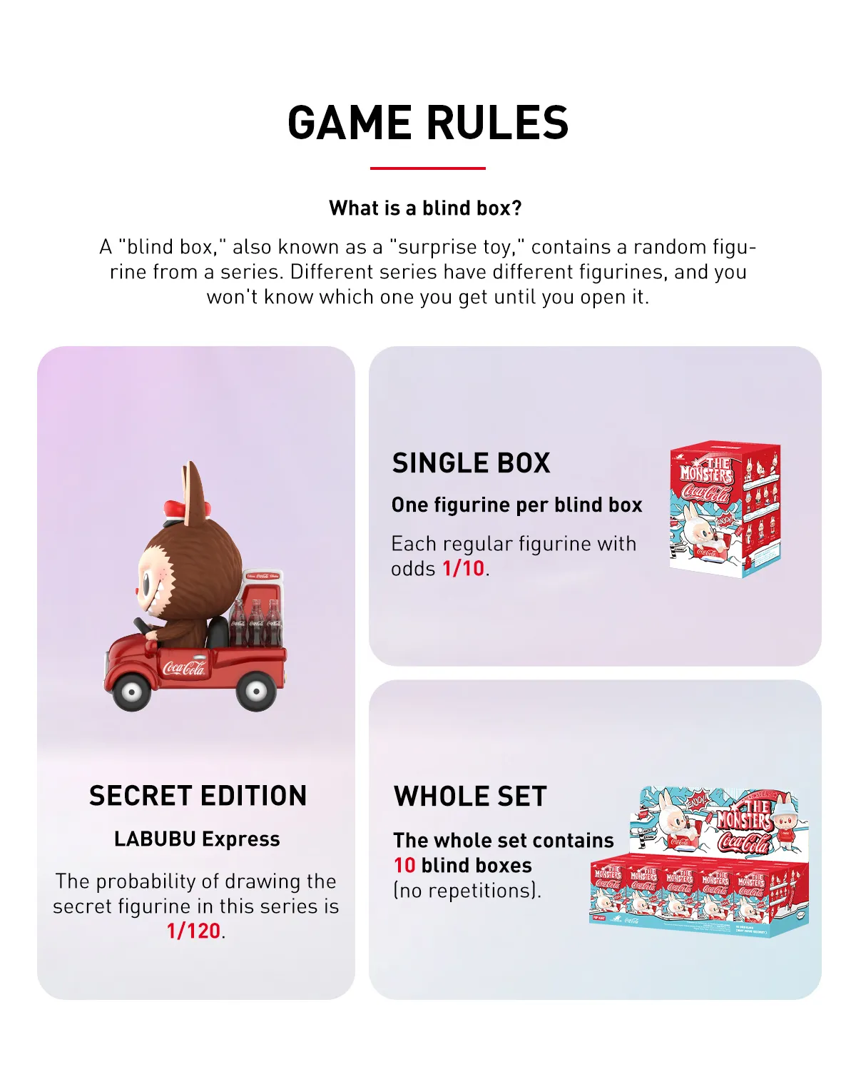 THE MONSTERS COCA-COLA Series Figures - POP MART (Singapore)