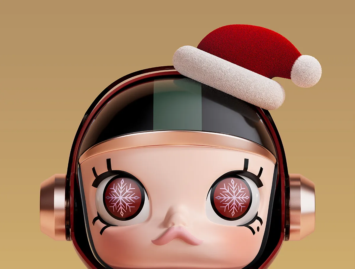 MEGA SPACE MOLLY 400% Christmas 2024 - POP MART (Spain)