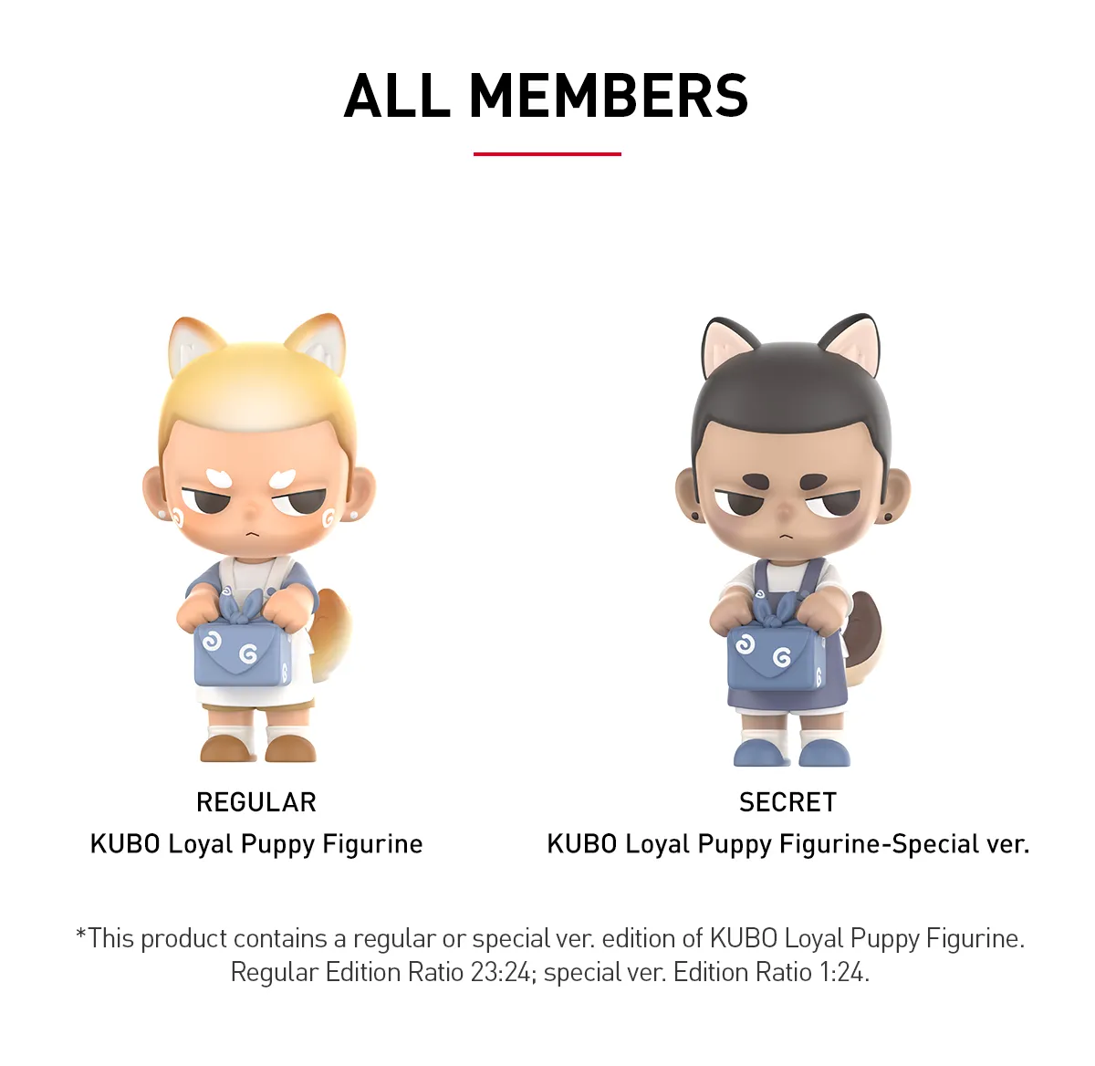 KUBO Loyal Puppy Figurine - POP MART (Spain)