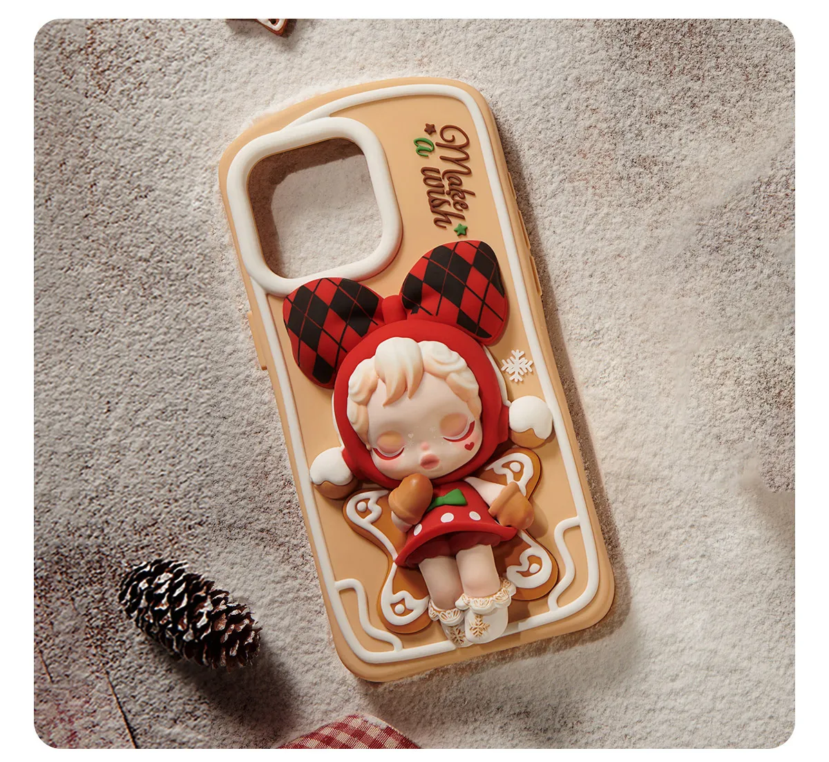 SKULLPANDA Tell Me What You Want Series-Phone Case for iPhone 16 Pro Max - POP MART (South Korea)