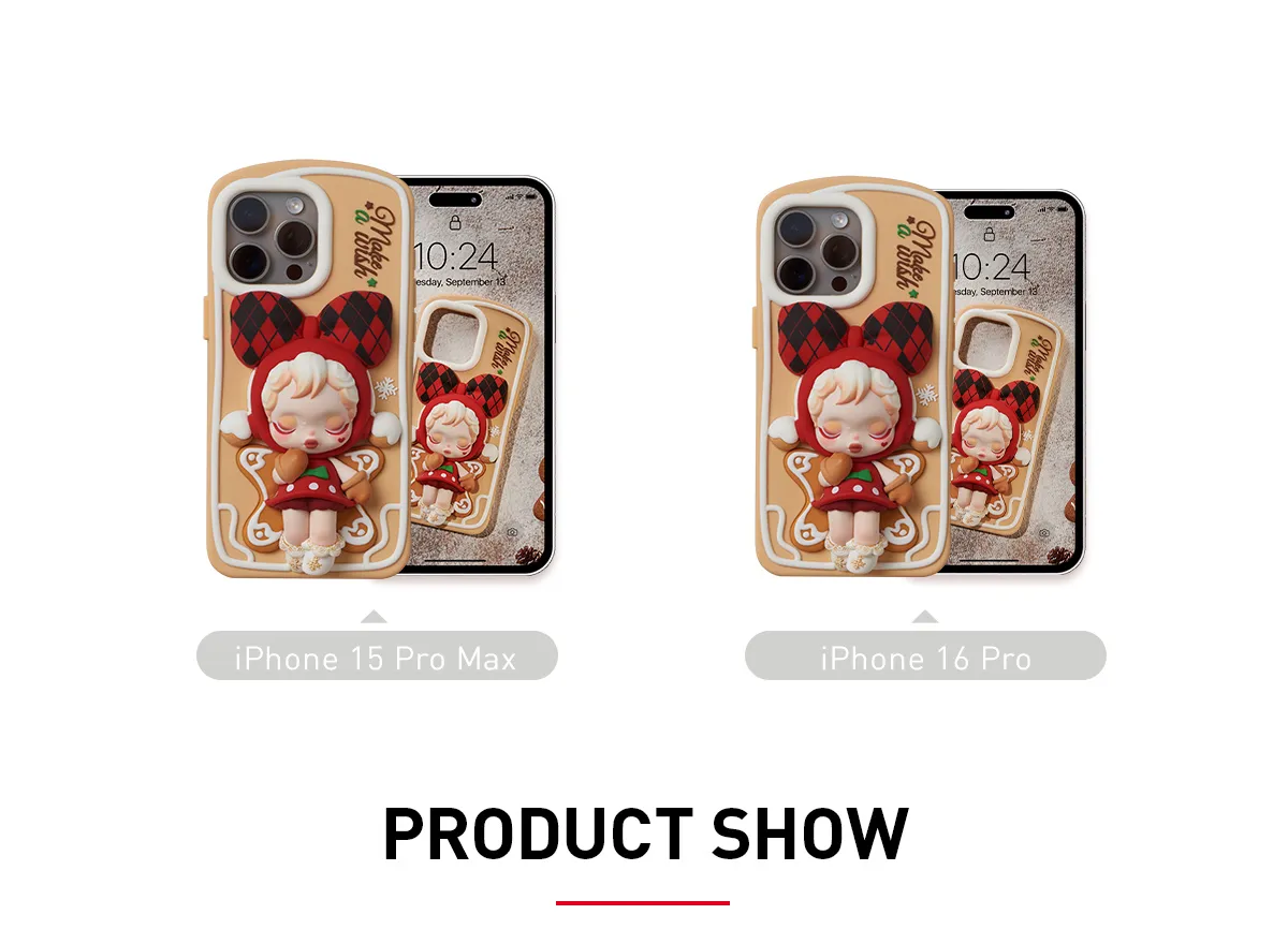 SKULLPANDA Tell Me What You Want Series-Phone Case for iPhone 16 Pro Max - POP MART (South Korea)