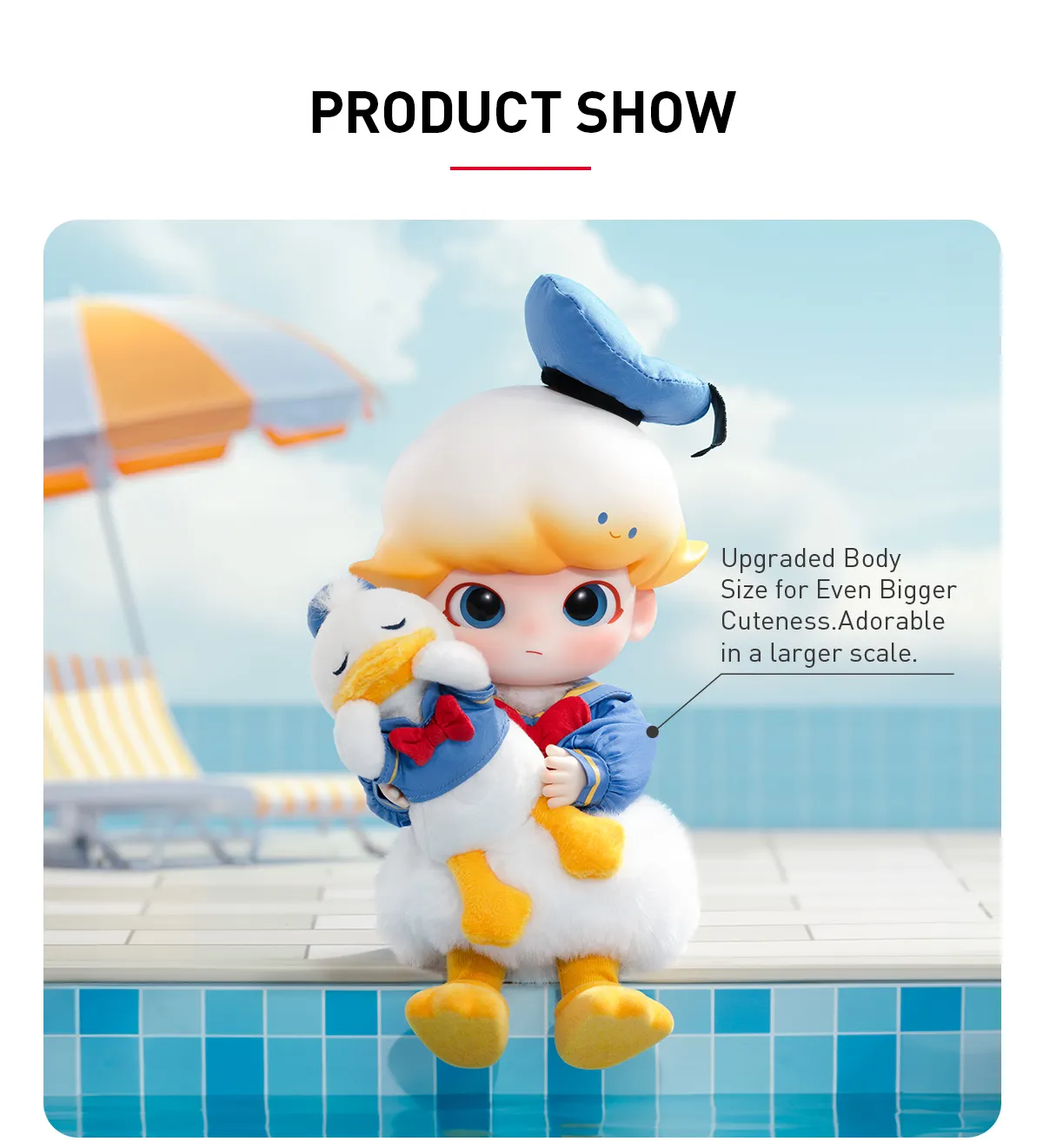 DIMOO Donald Duck 1/8 Action Figure - POP MART (South Korea)