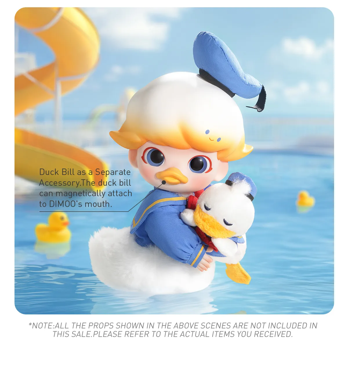 DIMOO Donald Duck 1/8 Action Figure - POP MART (Japan)