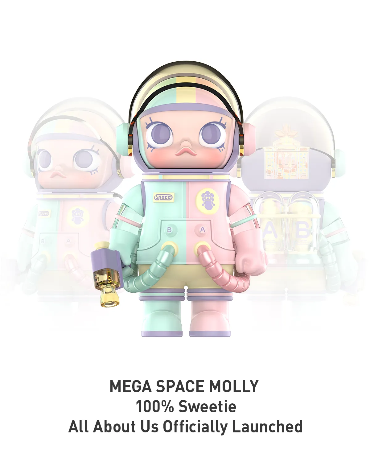 MEGA SPACE MOLLY 100% 蜜糖 - POP MART (Vietnam)