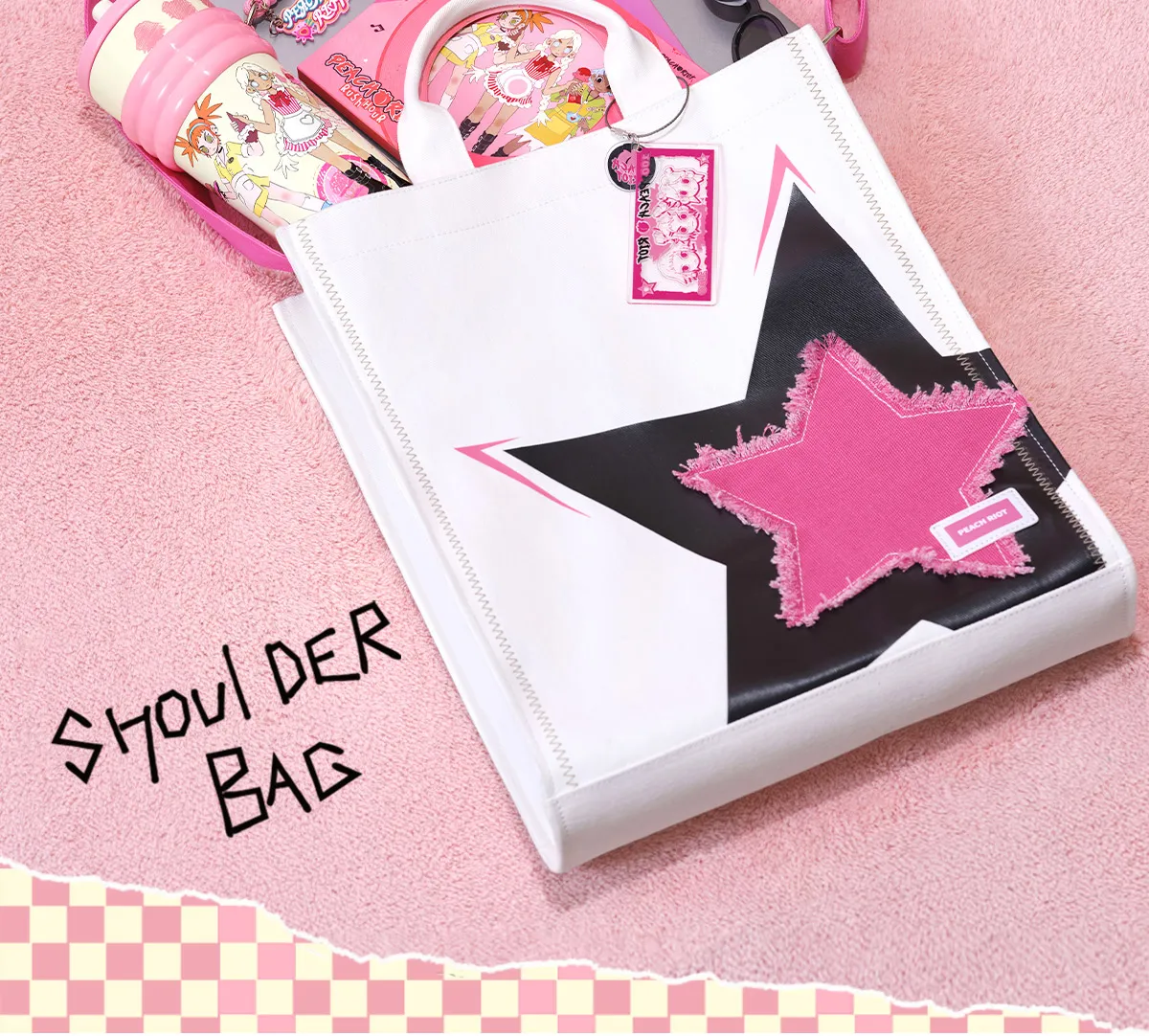 Peach Riot Rush Hour Series-Shoulder Bag - POP MART (United Kingdom)